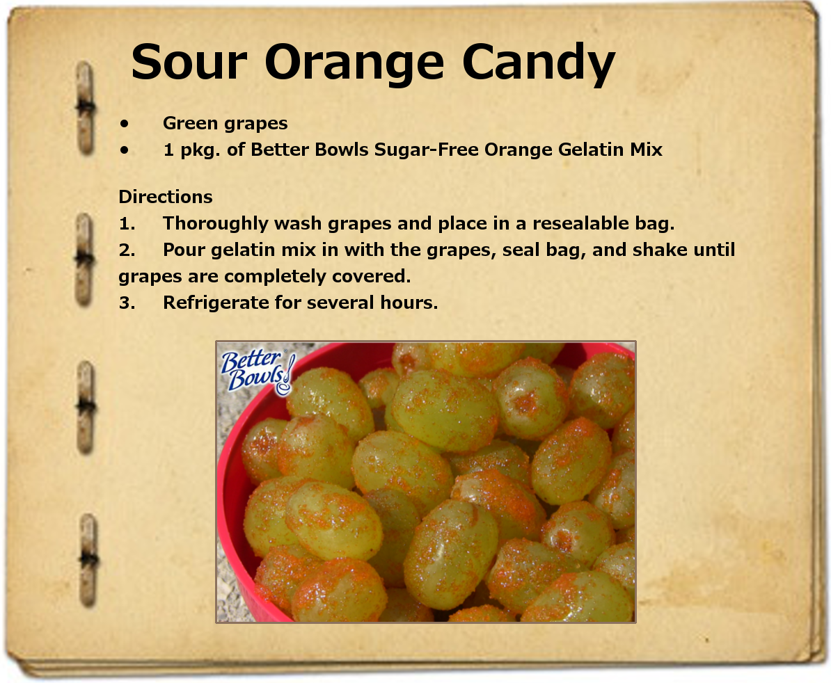 Sour Orange Candy | BetterBowls